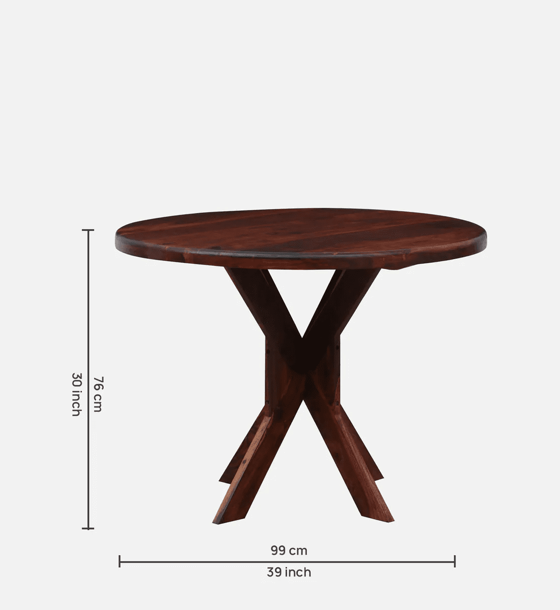 Buy Best Camelot Sheesham Solid Wood 4 Seater Dining Set